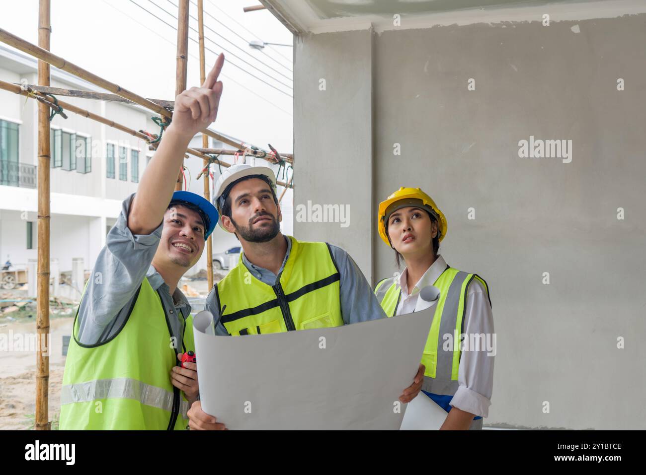 Architecture explaining work hi-res stock photography and images - Alamy