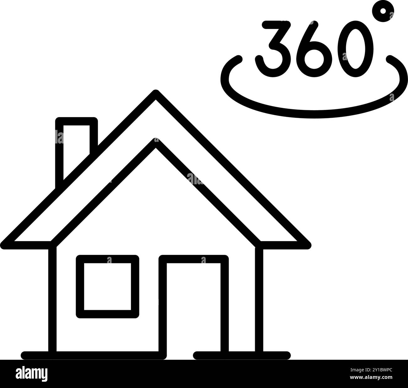 Standalone house Black and White Stock Photos & Images - Alamy