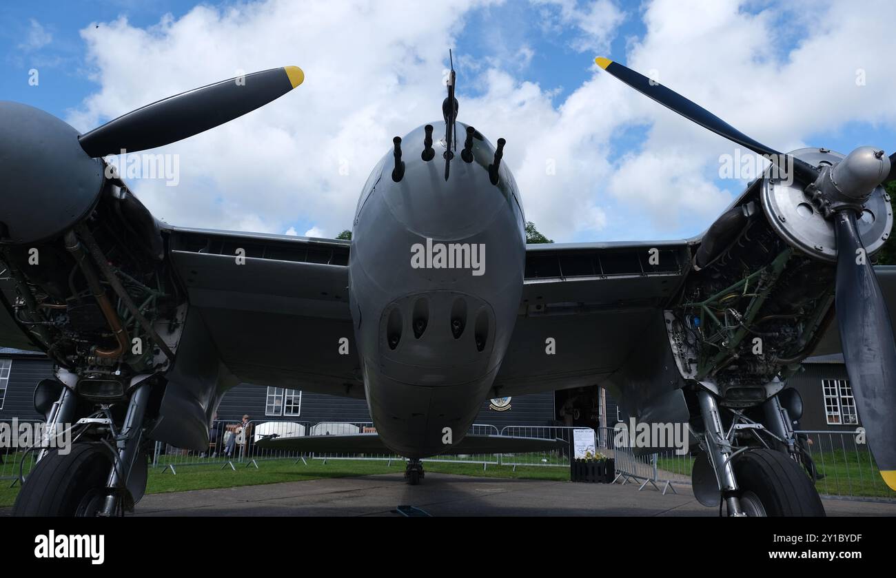 The de Havilland DH.98 Mosquito is a British twin-engined, multirole ...