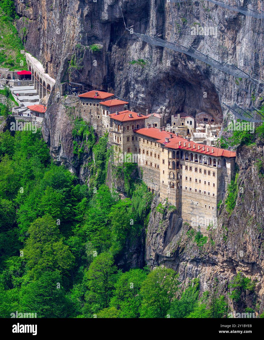 Sumela Monastery, a Greek Orthodox wonder located in Turkey's ...