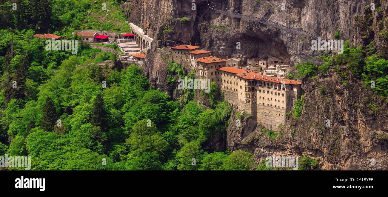 Sumela Monastery, a Greek Orthodox wonder located in Turkey's ...