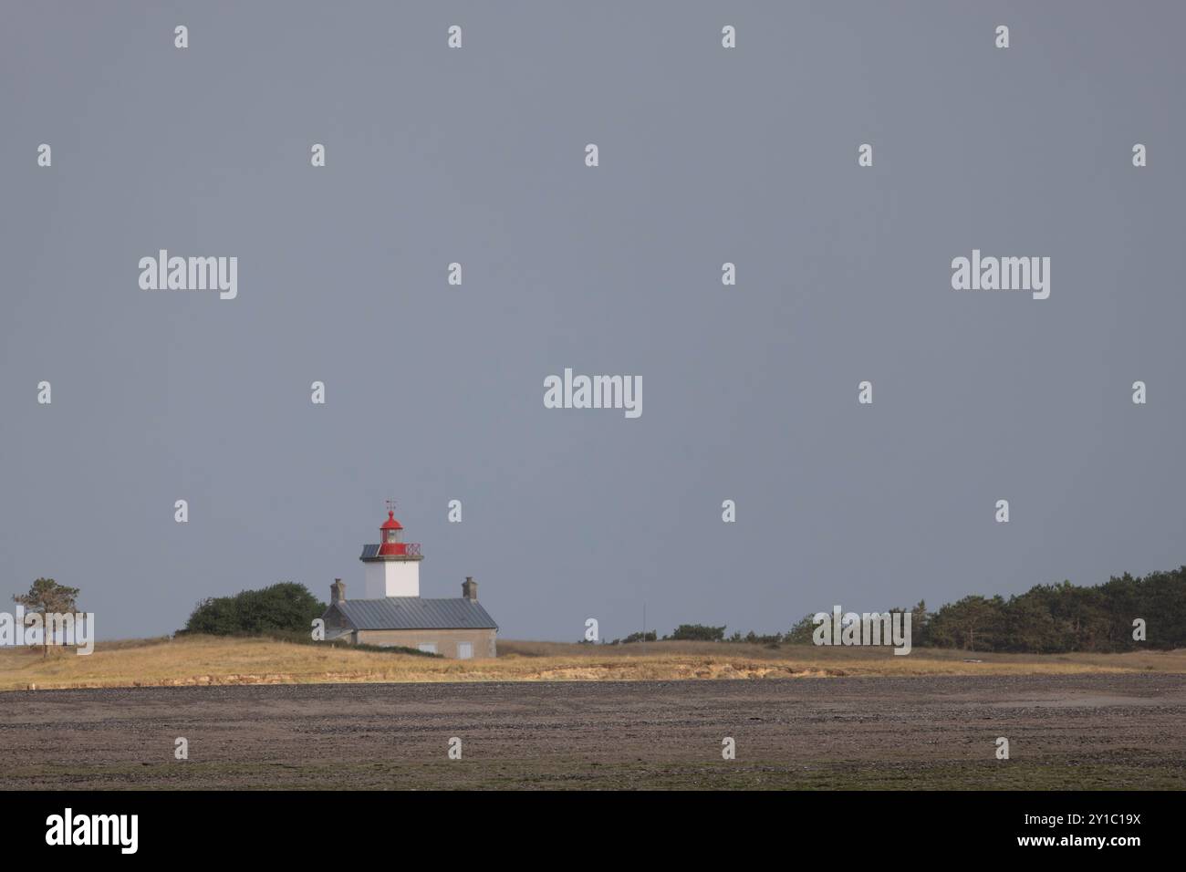 an iconic landscape and seascape: Agon coutainville, Normandy, France ...
