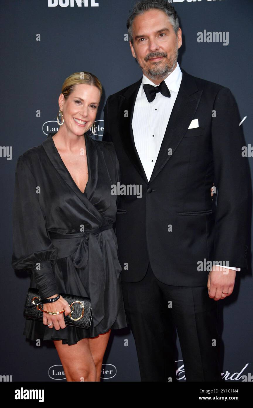 Anika Decker mit Ehemann Alexander Wilde beim Tribute to Bambi 2024 im JW Marriott Hotel. Berlin ...