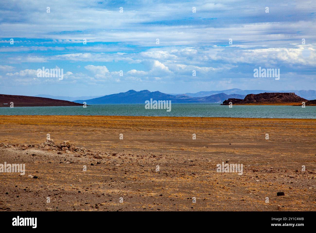 Lake Turkana is a saline lake in the Kenyan Rift Valley, in northern ...