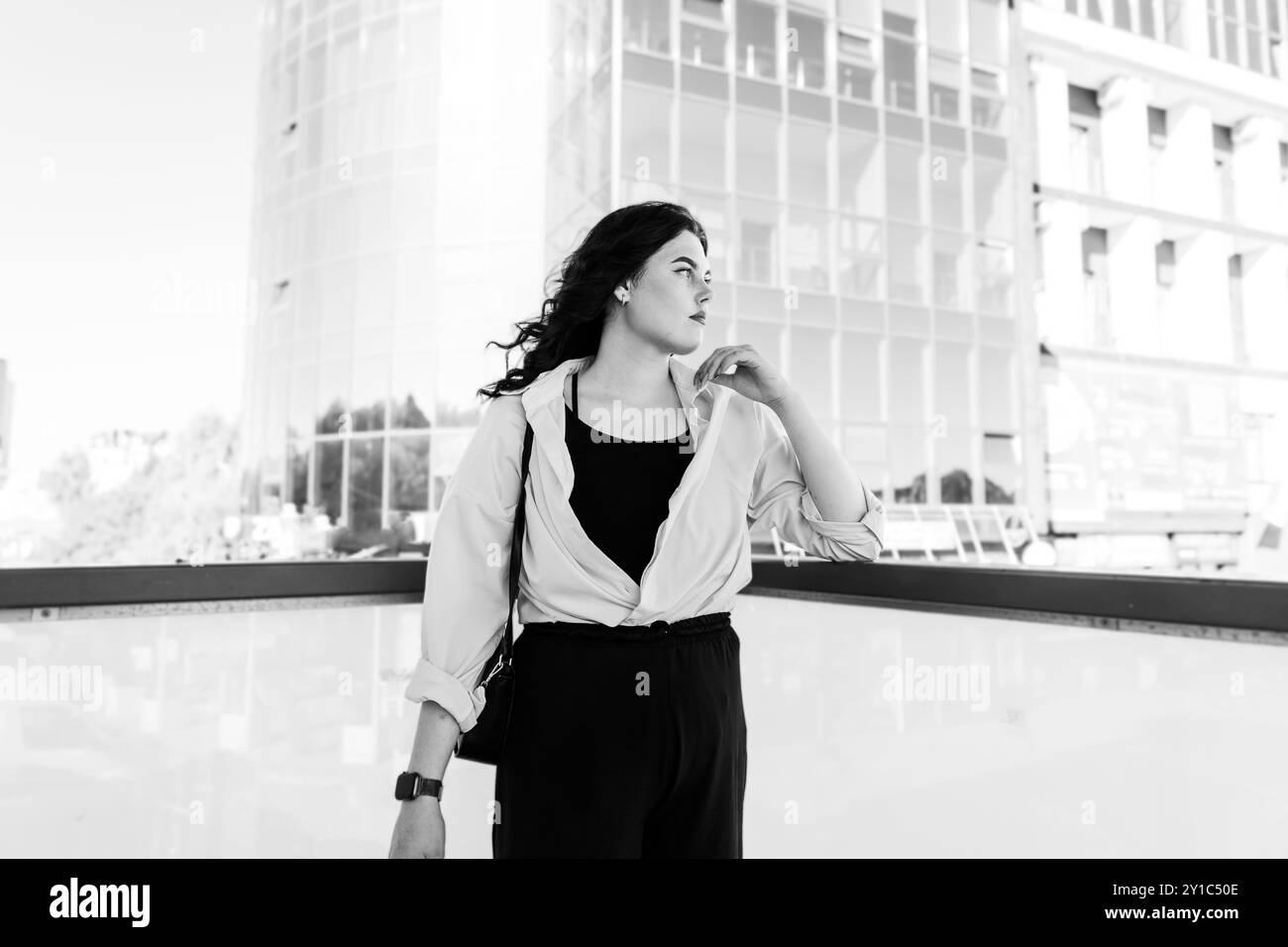 Aspirational lifestyle Black and White Stock Photos & Images - Alamy