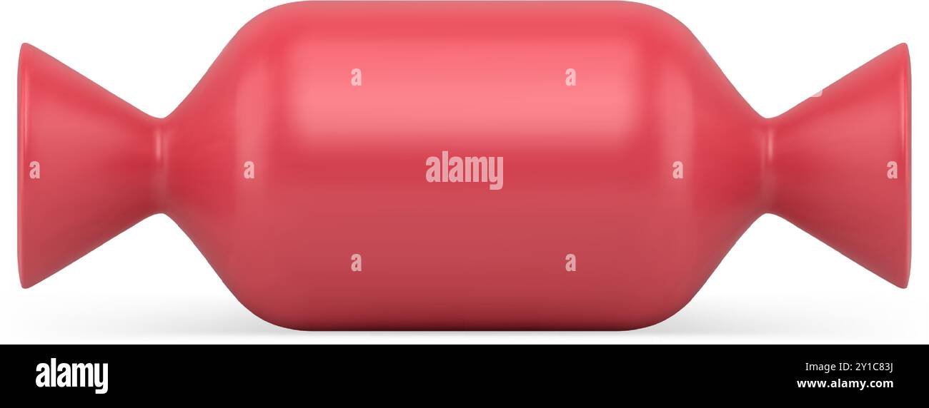 Classic red wrapped swirl sweet realistic Christmas tree decorative toy ...