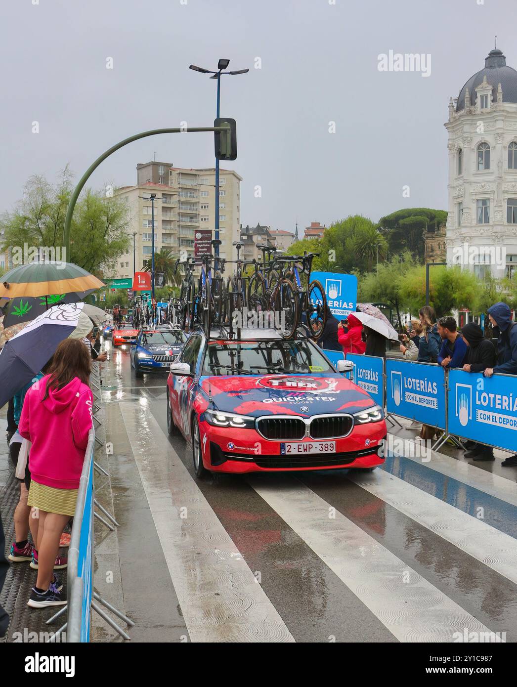 Soudal quick step pro cycling team t rex power hi-res stock photography ...
