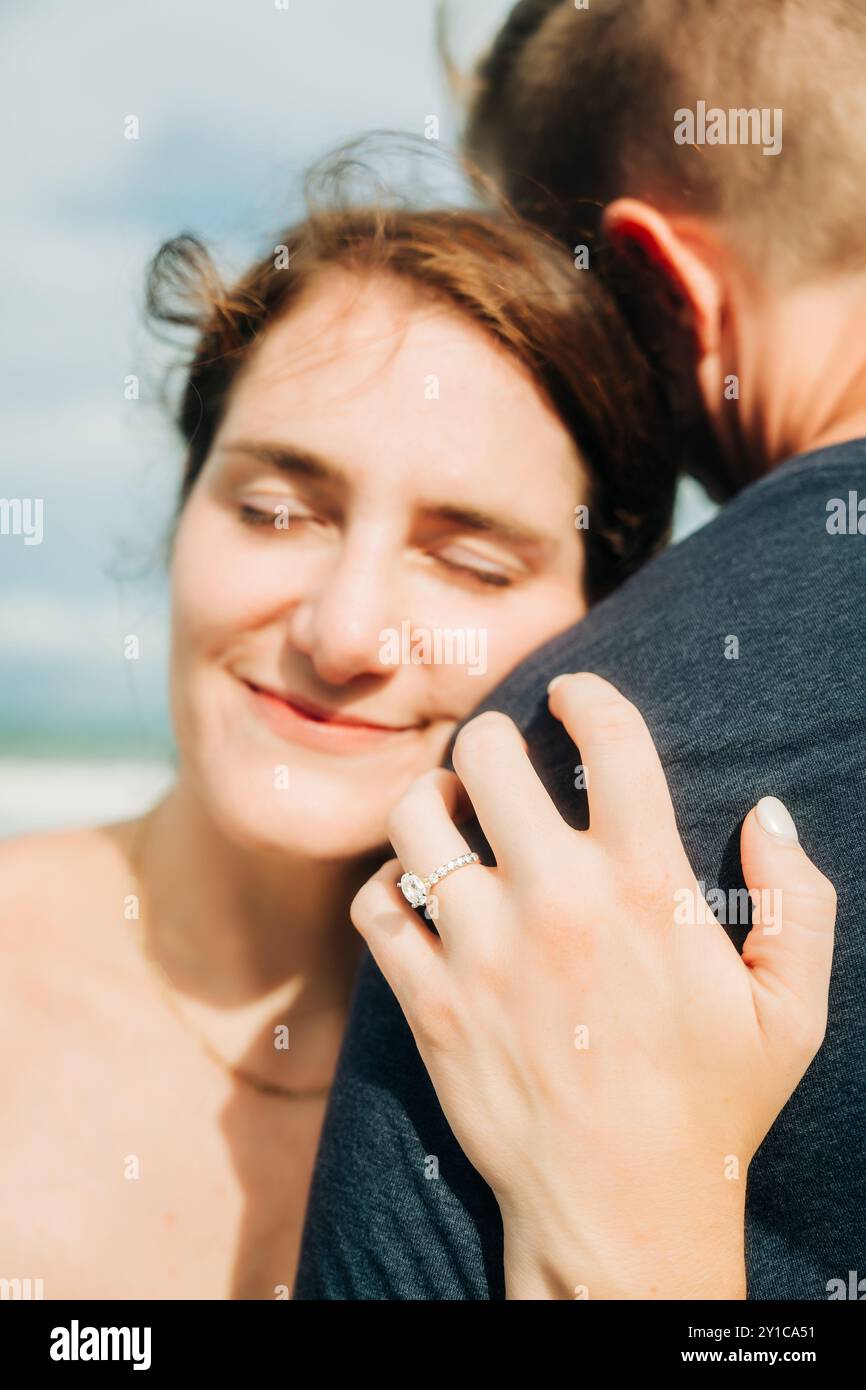 Woman candid close up love hi-res stock photography and images - Alamy