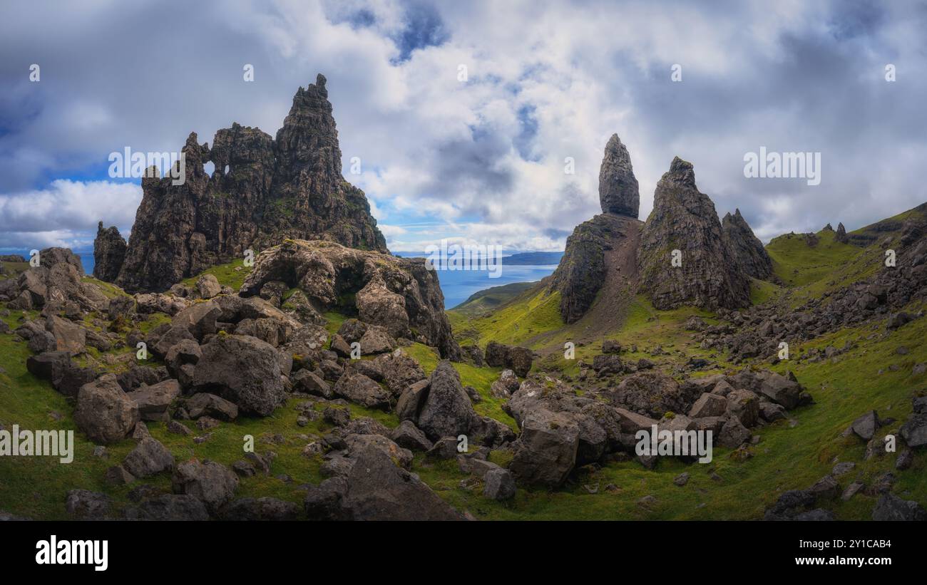 The Old Man of Storr Rock Formation on the Isle of Skye, Scotland Stock ...