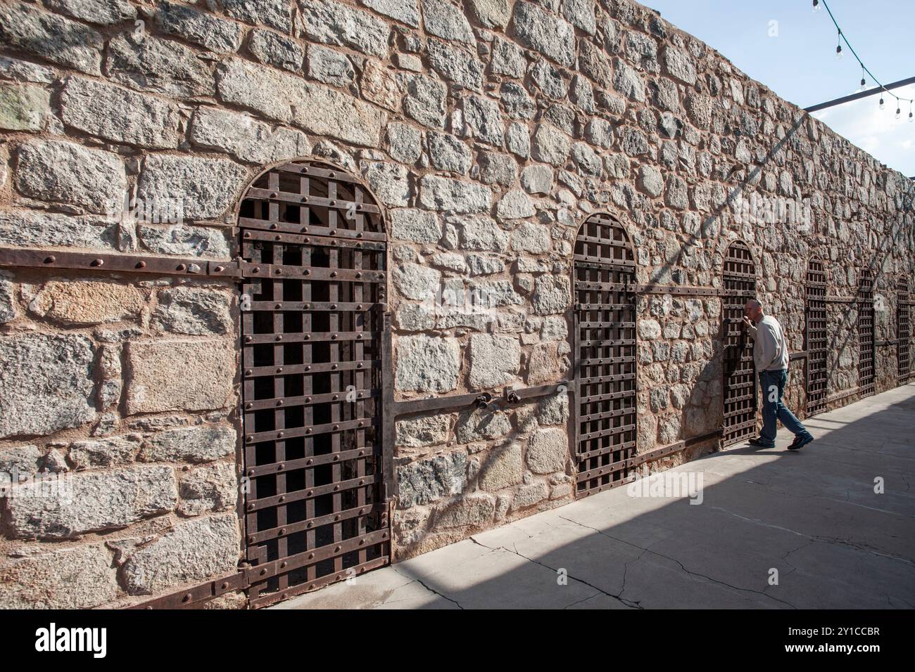 Prison cell display hi-res stock photography and images - Alamy