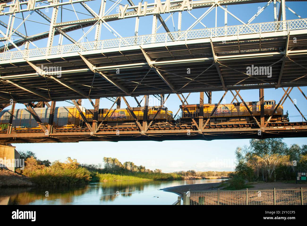 Historic yuma bridge hi-res stock photography and images - Alamy