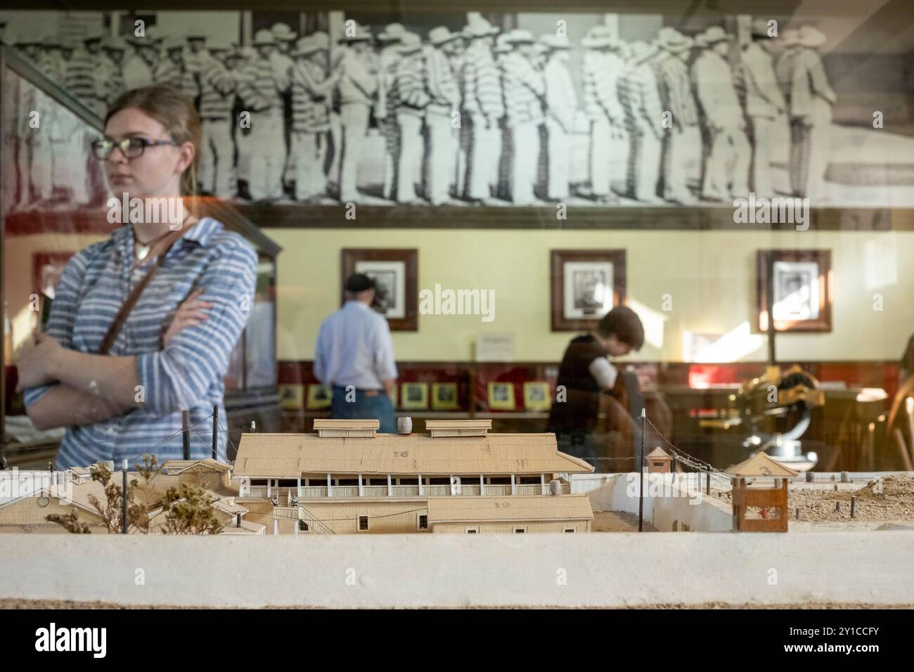 Prison museum displays hi-res stock photography and images - Alamy