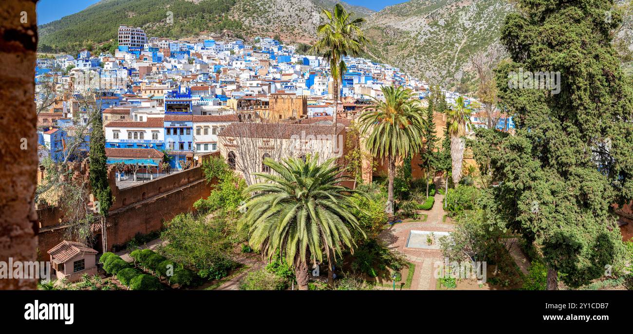Kasbah fortress of Chefchaouen, Marocco Stock Photo - Alamy
