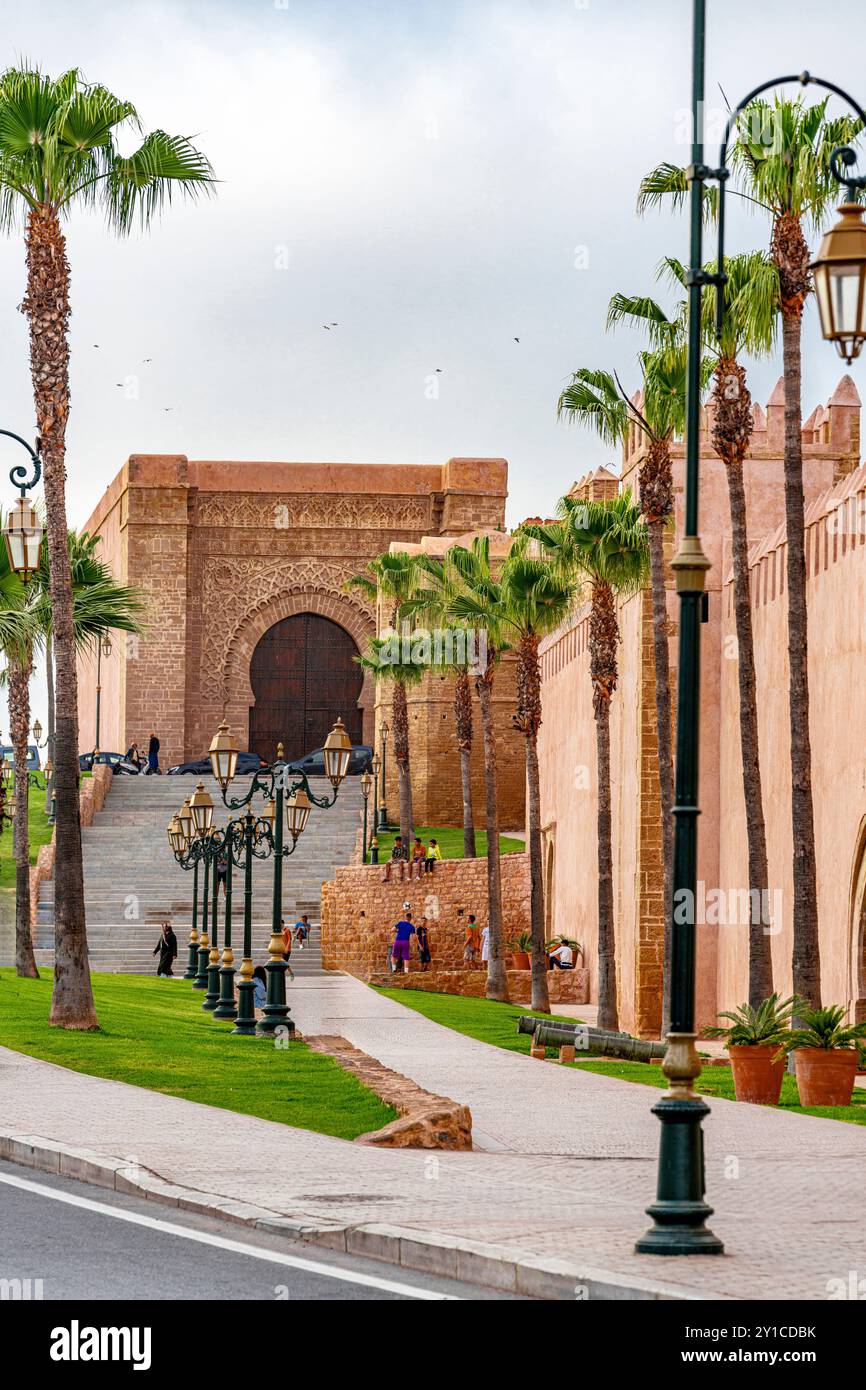 Ancient Kasbah of the Udayas, Rabat, Morocco Stock Photo - Alamy