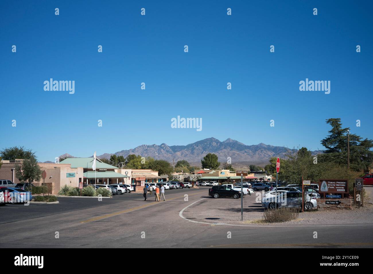 Tubac Presidio community near Tucson, AZ Stock Photo - Alamy
