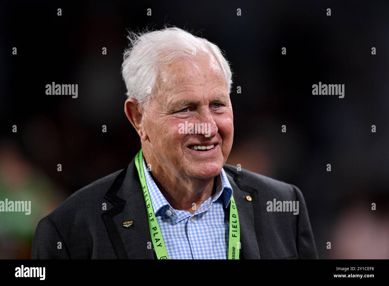 Sydney, Australia. 06th Sep, 2024. Ron Coote is seen ahead of the NRL ...