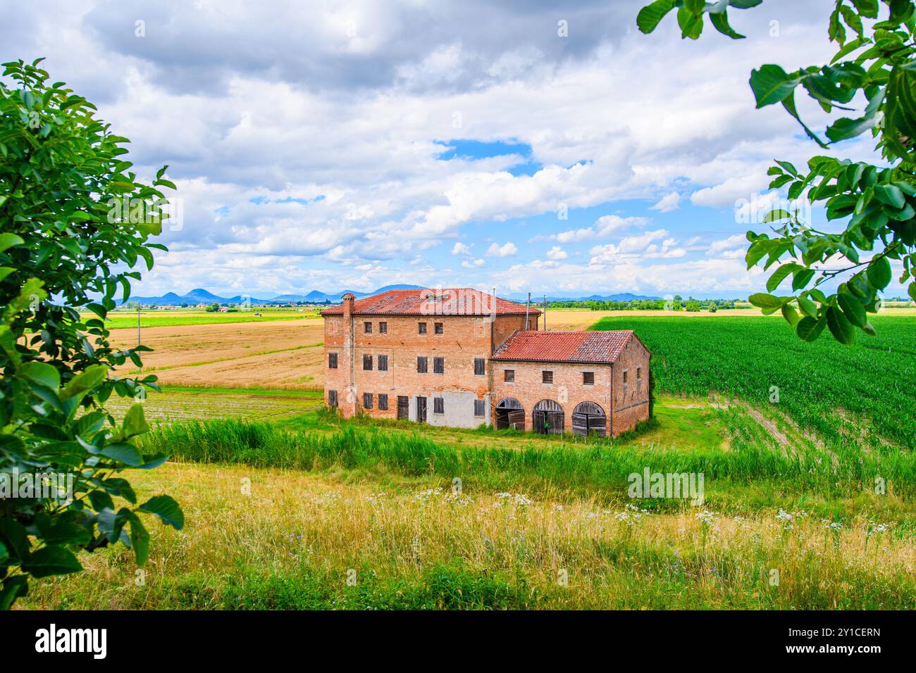 COLLI EUGANEI, ITALY – JUNE 13, 2024: The scenic Euganean Hills ...