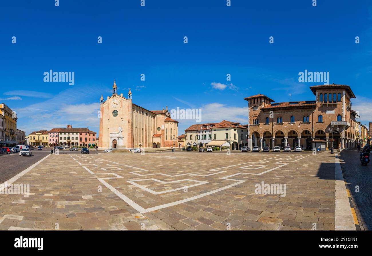 MONTAGNANA, ITALY – MAY 28, 2024: Duomo Santa Maria Assunta in ...