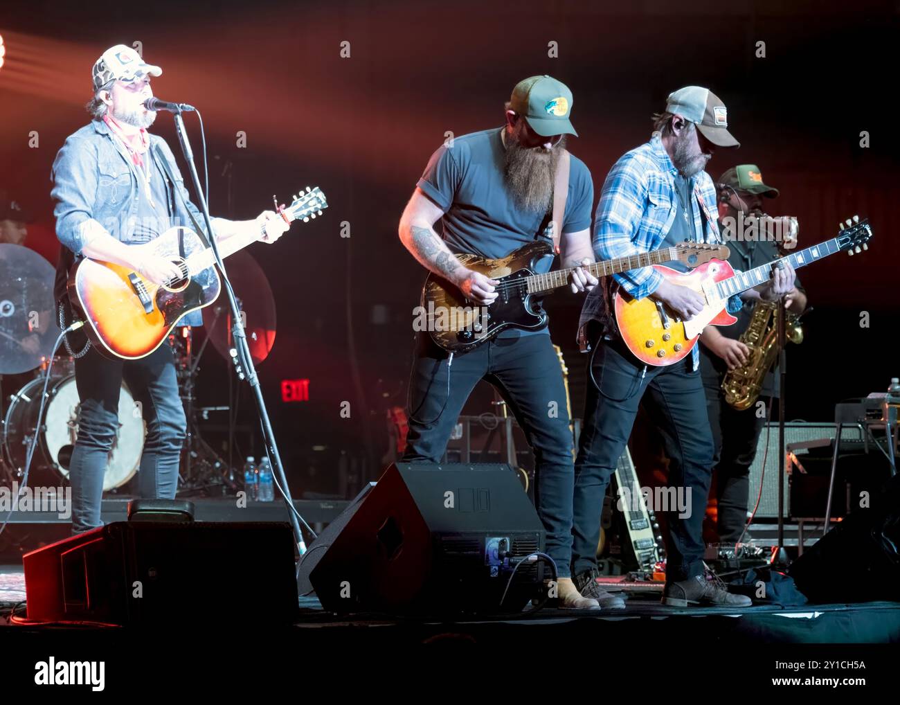 GAINESVILLE FL, USA. 05 SEP 2024. Two time Grammy Award Winner Zach ...