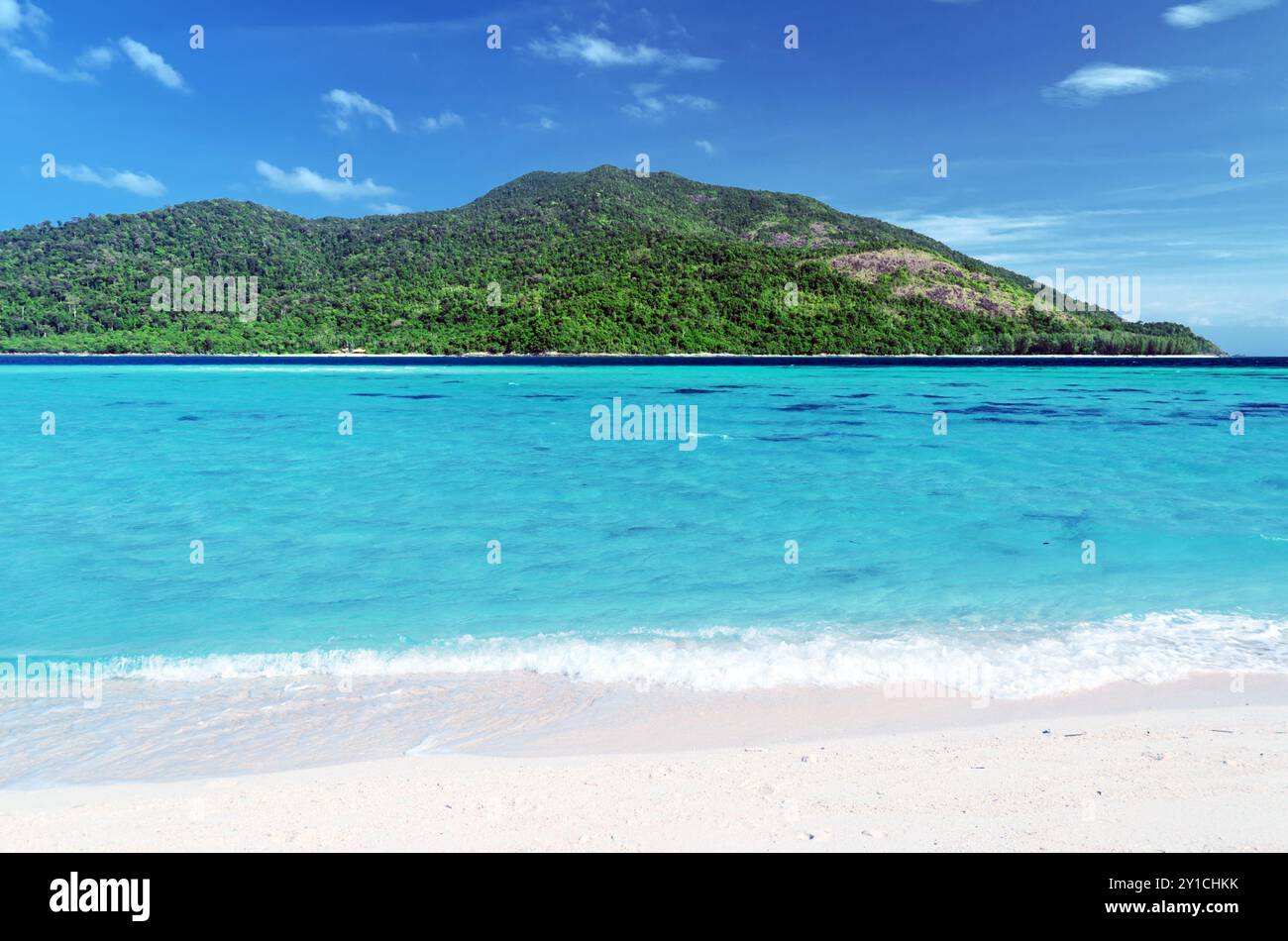 Beautiful tropical landscape. Lipe island, Thailand Stock Photo - Alamy
