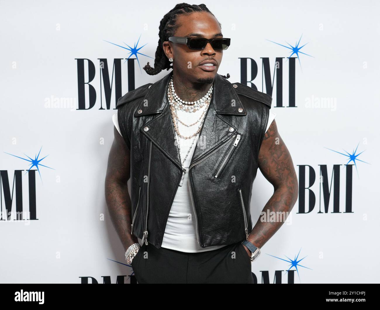 Los Angeles, USA. 05th Sep, 2024. Gunna arrives at the 2024 BMI R&B/Hip ...