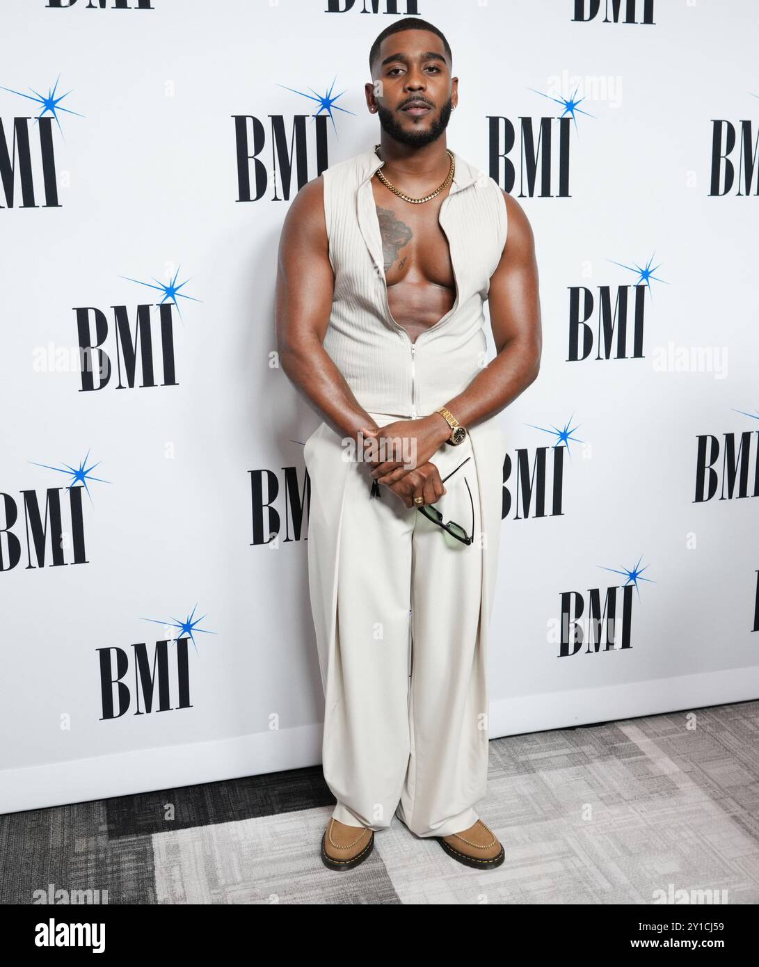 Los Angeles, USA. 05th Sep, 2024. TA Thomas arrives at the 2024 BMI R&B ...