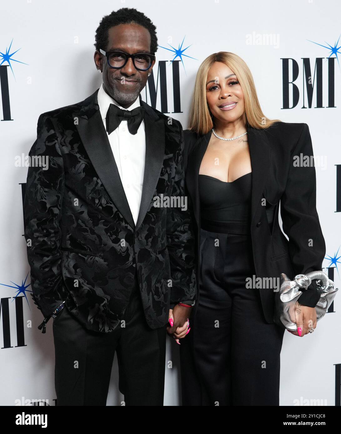 Los Angeles, USA. 05th Sep, 2024. (L-R) Shawn Stockman and Sharonda ...