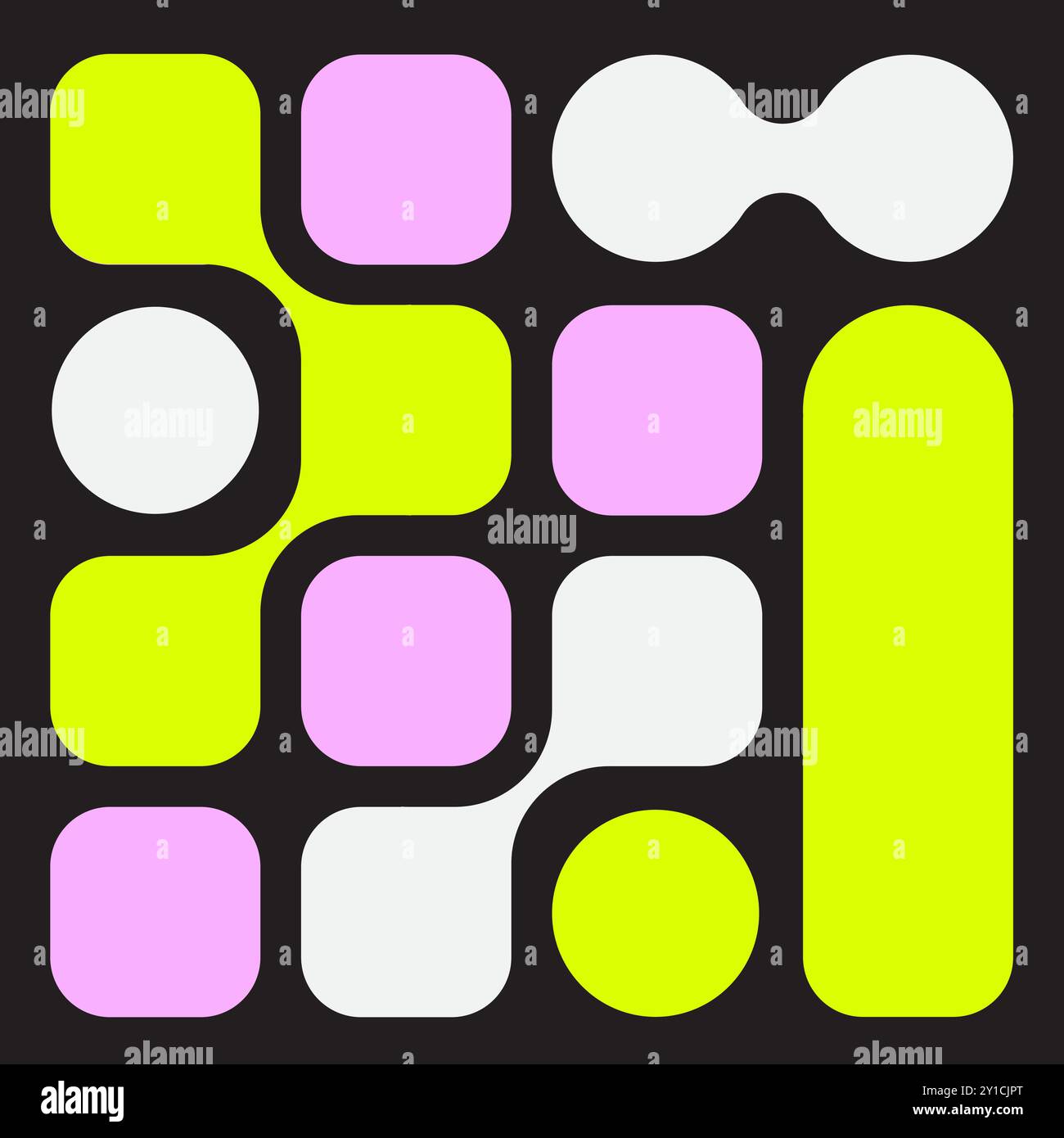 Naive Design elements, Simple bento design. Y2K Trendy Geometry ...