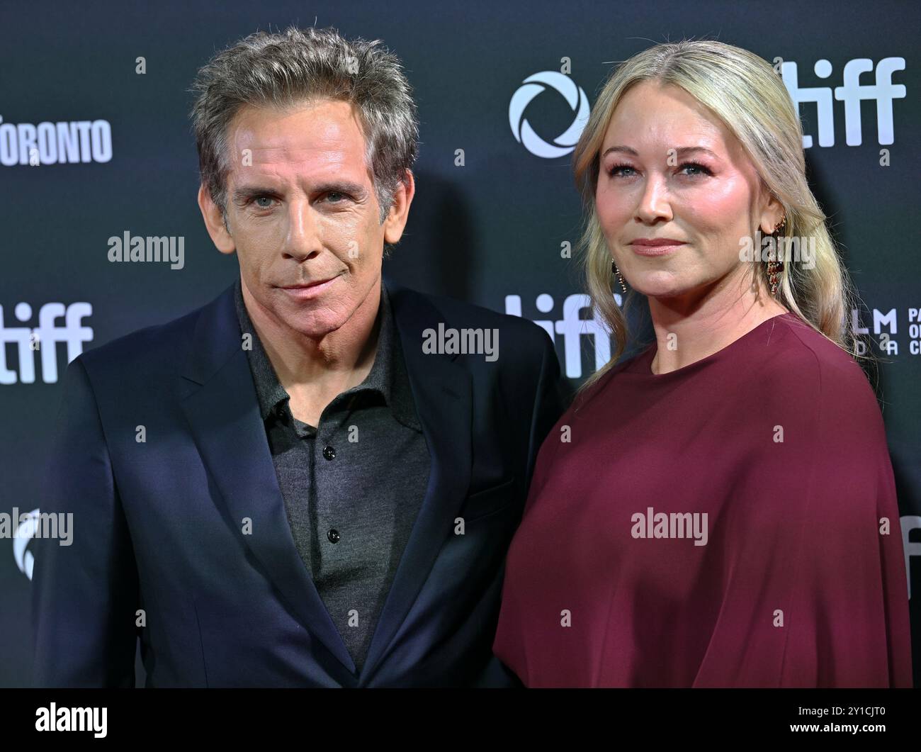 Toronto, Canada. 05th Sep, 2024. Ben Stiller and his wife Christine ...