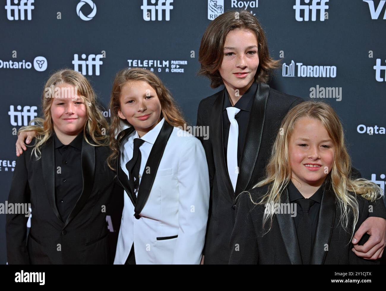 Toronto, Canada. 05th Sep, 2024. (L-R) Arlo Janson, Ulysses Janson ...