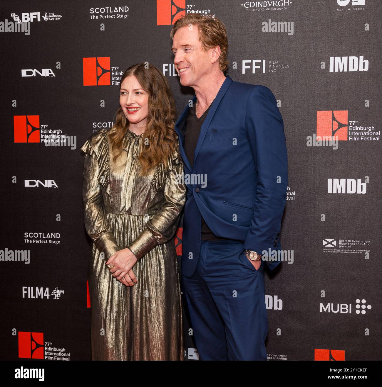 Kelly Macdonald & Damian Lewis at Edinburgh International Film Festival ...
