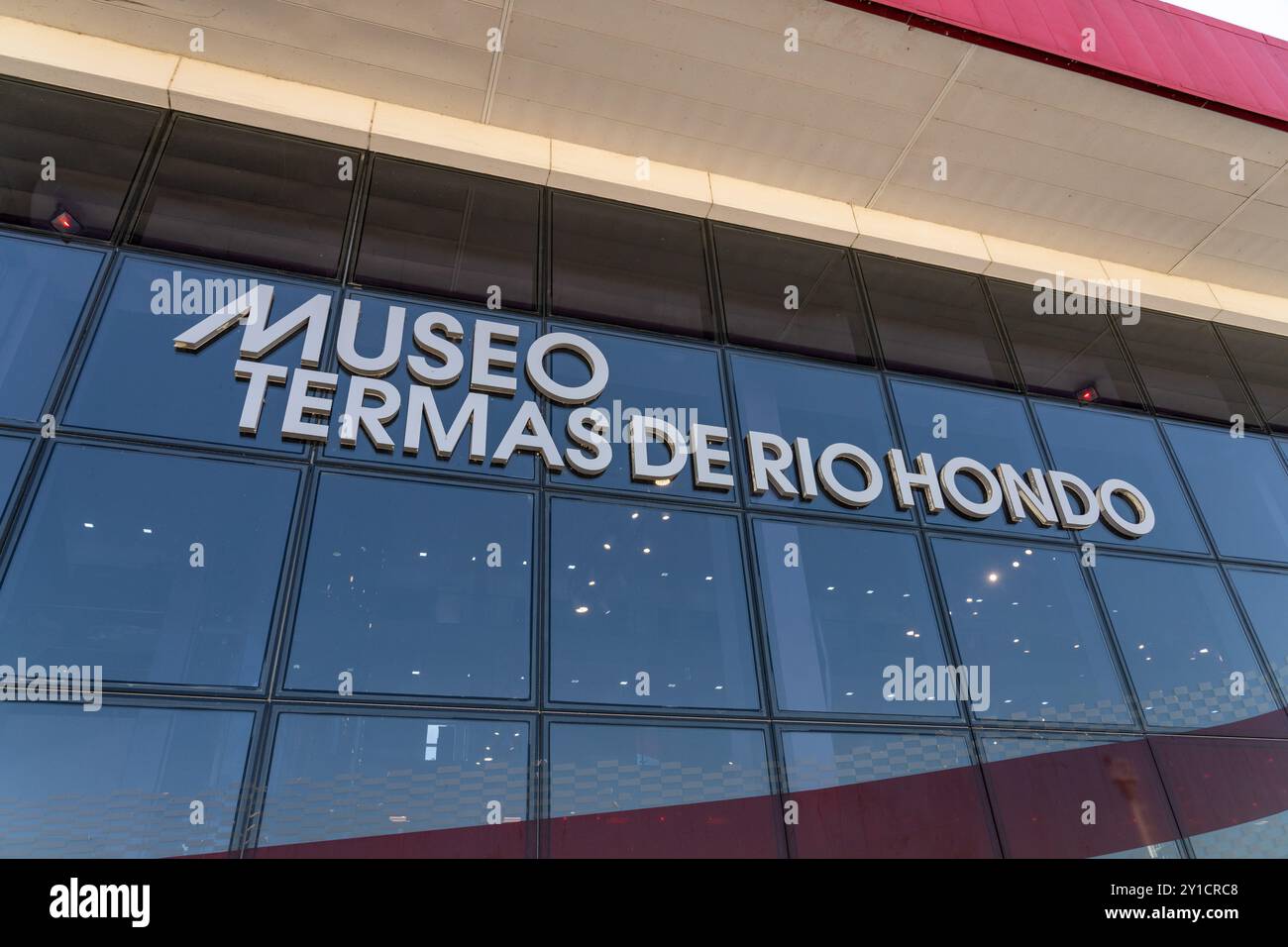 The exterior of the Termas de Rio Hondo Automobile Museum in Santiago ...