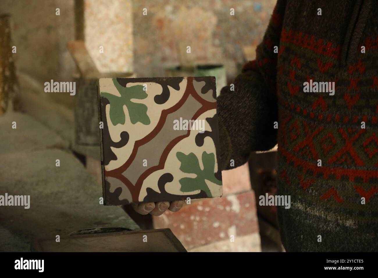 Jalal Aslan, 71, manufacture with his sons traditional handmade and ...