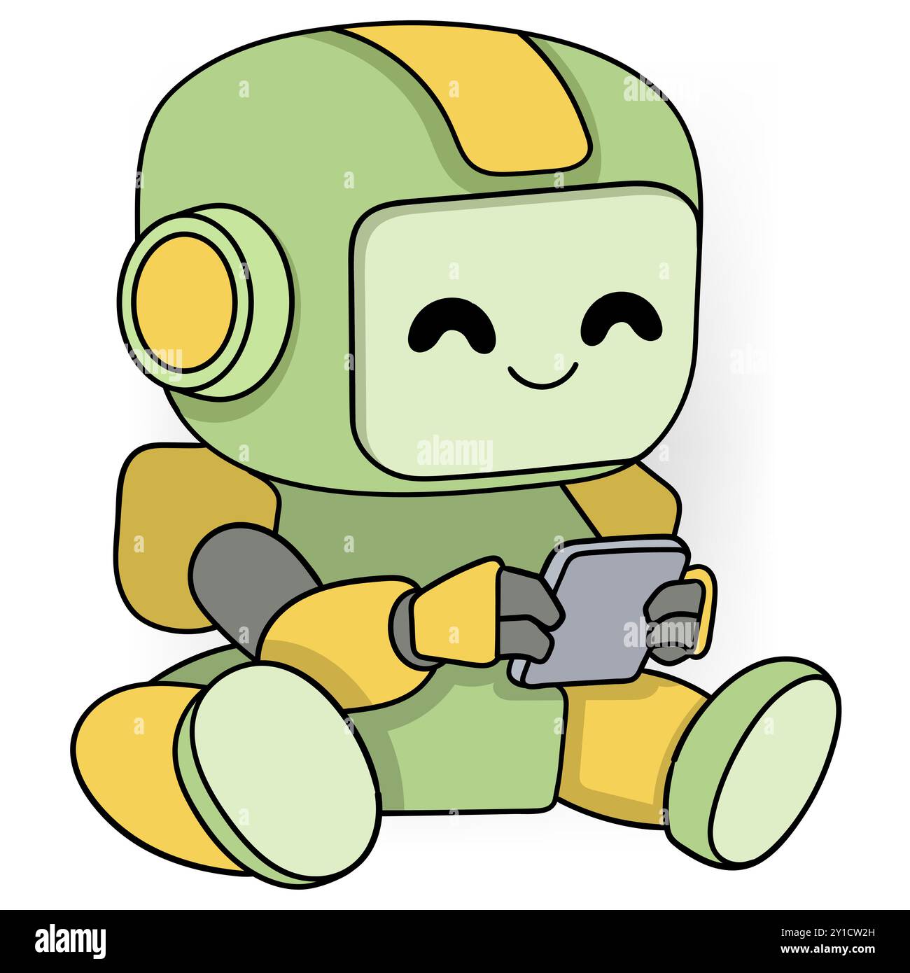 Robot cap Stock Vector Images - Alamy