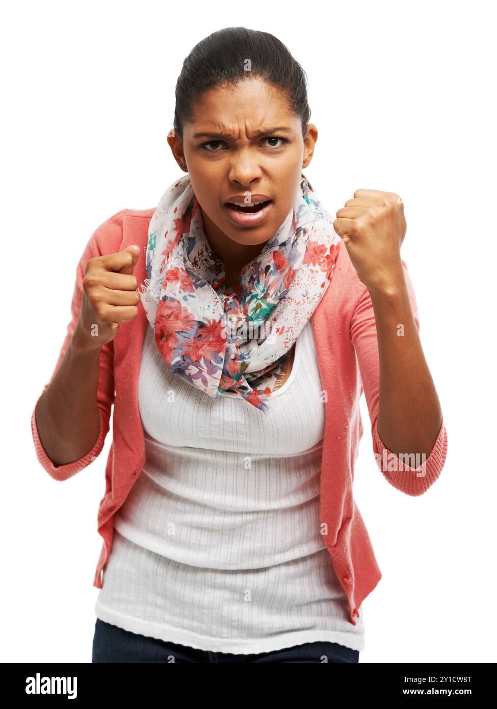 Battle ready woman hi-res stock photography and images - Alamy
