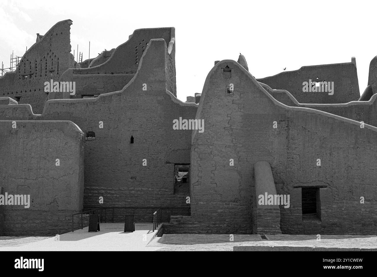 Riyadh Saudi Arabia Mar 11 2023: Al Diriyah old capital . Diriyah ruins ...