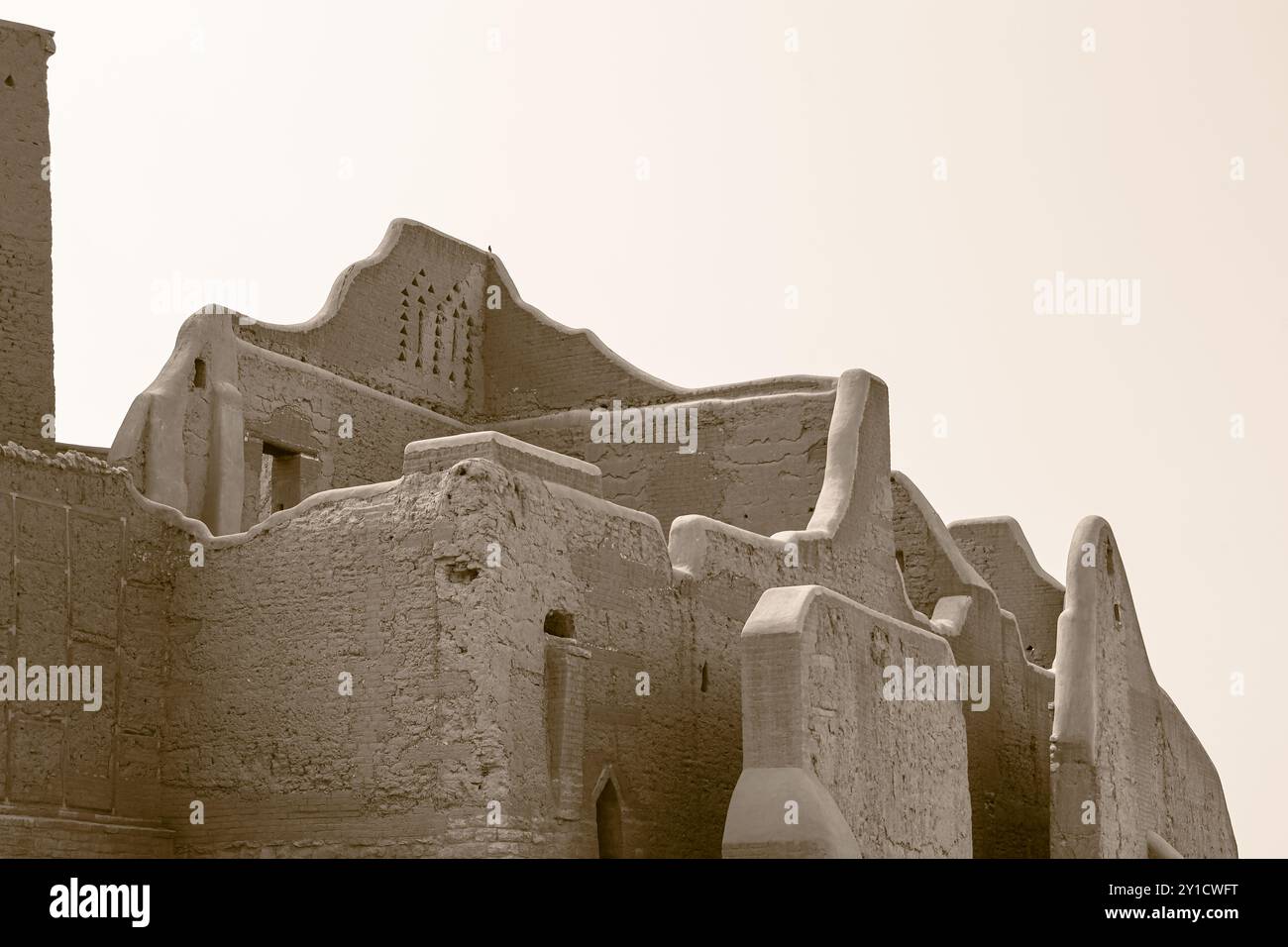 Riyadh Saudi Arabia Mar 11 2023: Al Diriyah old capital . Diriyah ruins ...