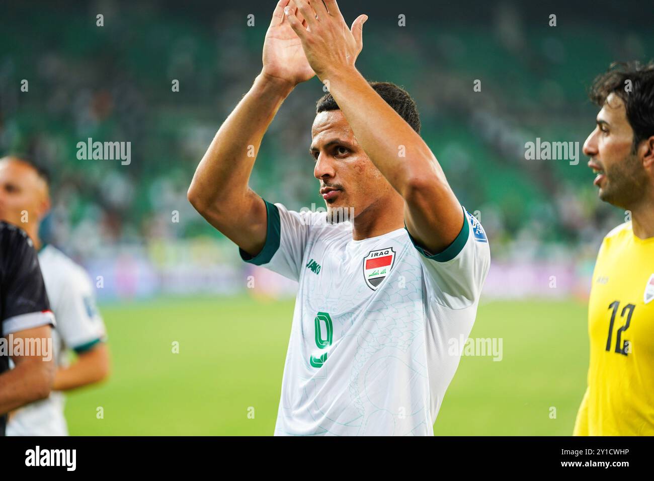 Basra, Iraq. 05th Sep, 2024. Iraq's Ali Ibrahim Alzubaidi is seen ...