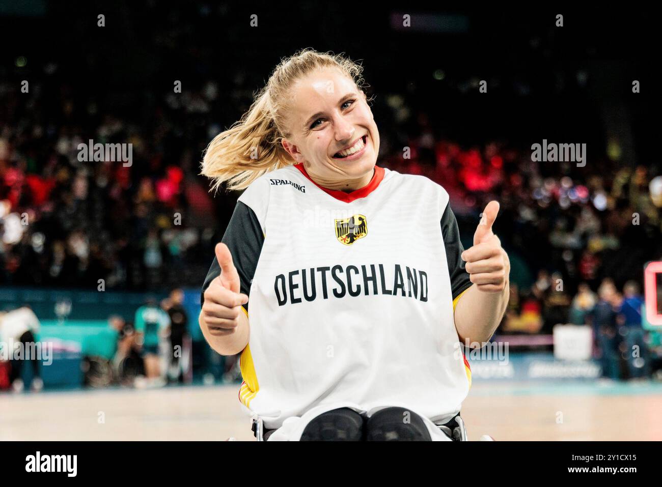 PARIS, FRANKREICH 05. September - Rollstuhlbasketball Platzierungsspiel ...