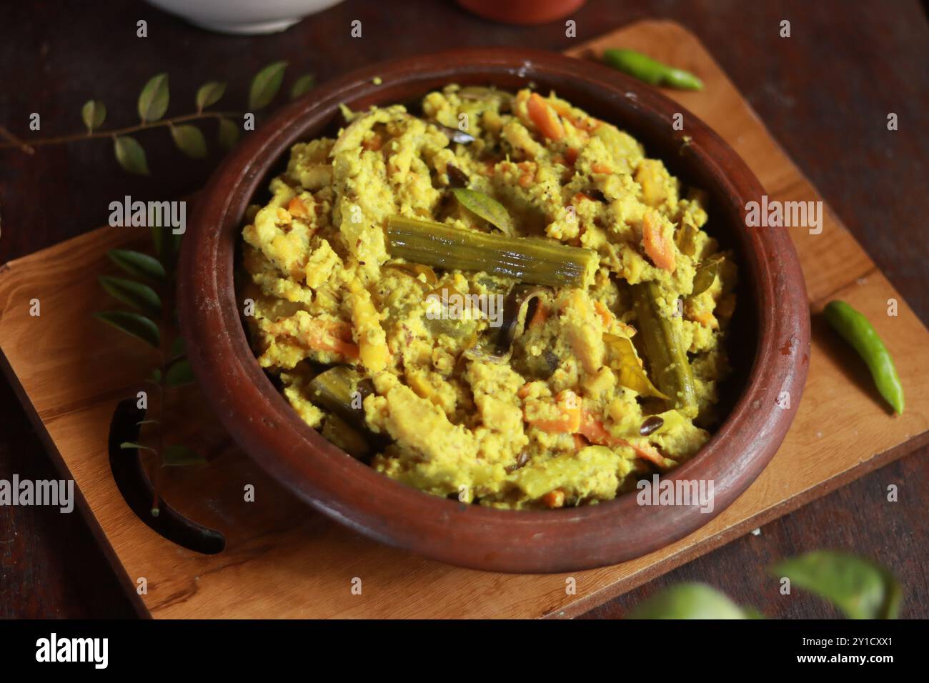 Avial Kerala traditional recipe avial photography Stock Photo - Alamy