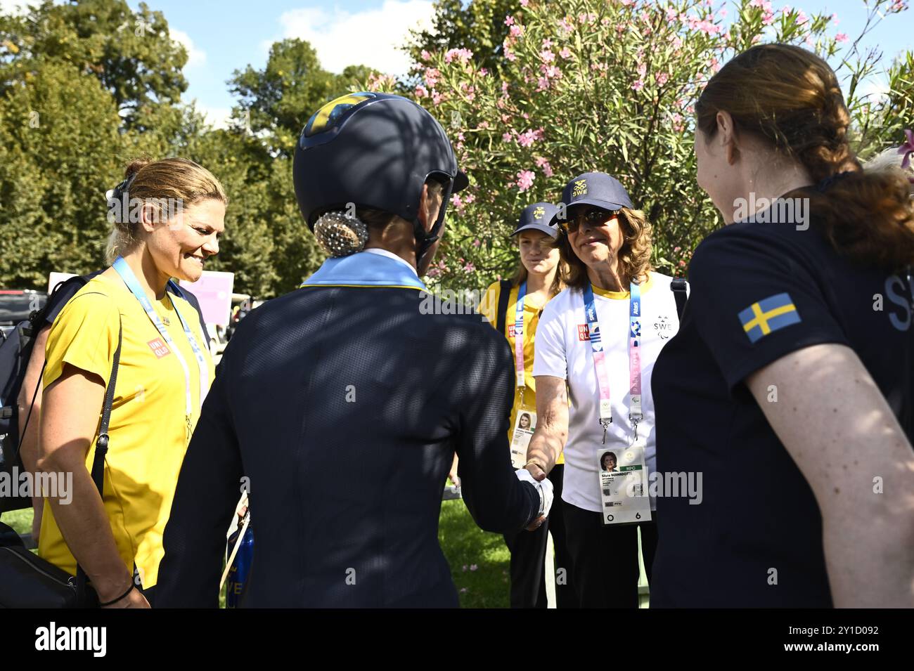 PARIS, FRANCE 20240906Crown Princess Victoria. Princess Estelle and ...