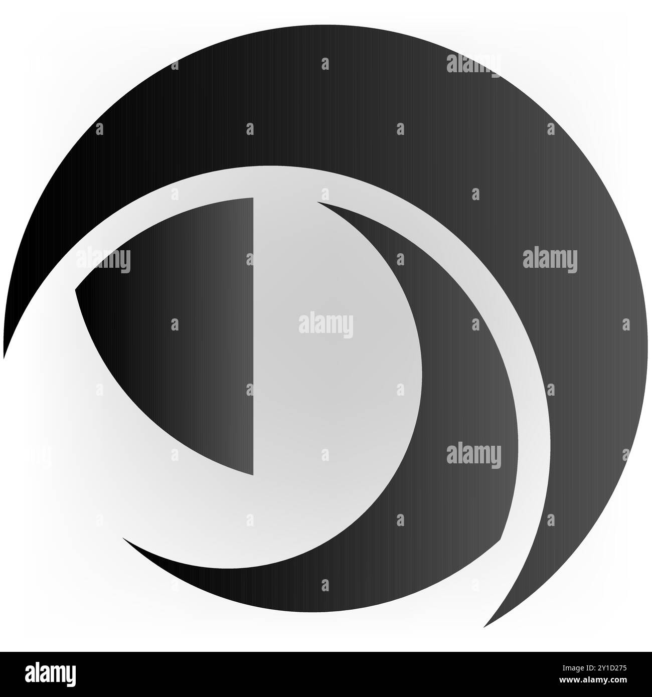 logo for business design, inital D black mamba symbol design Stock ...