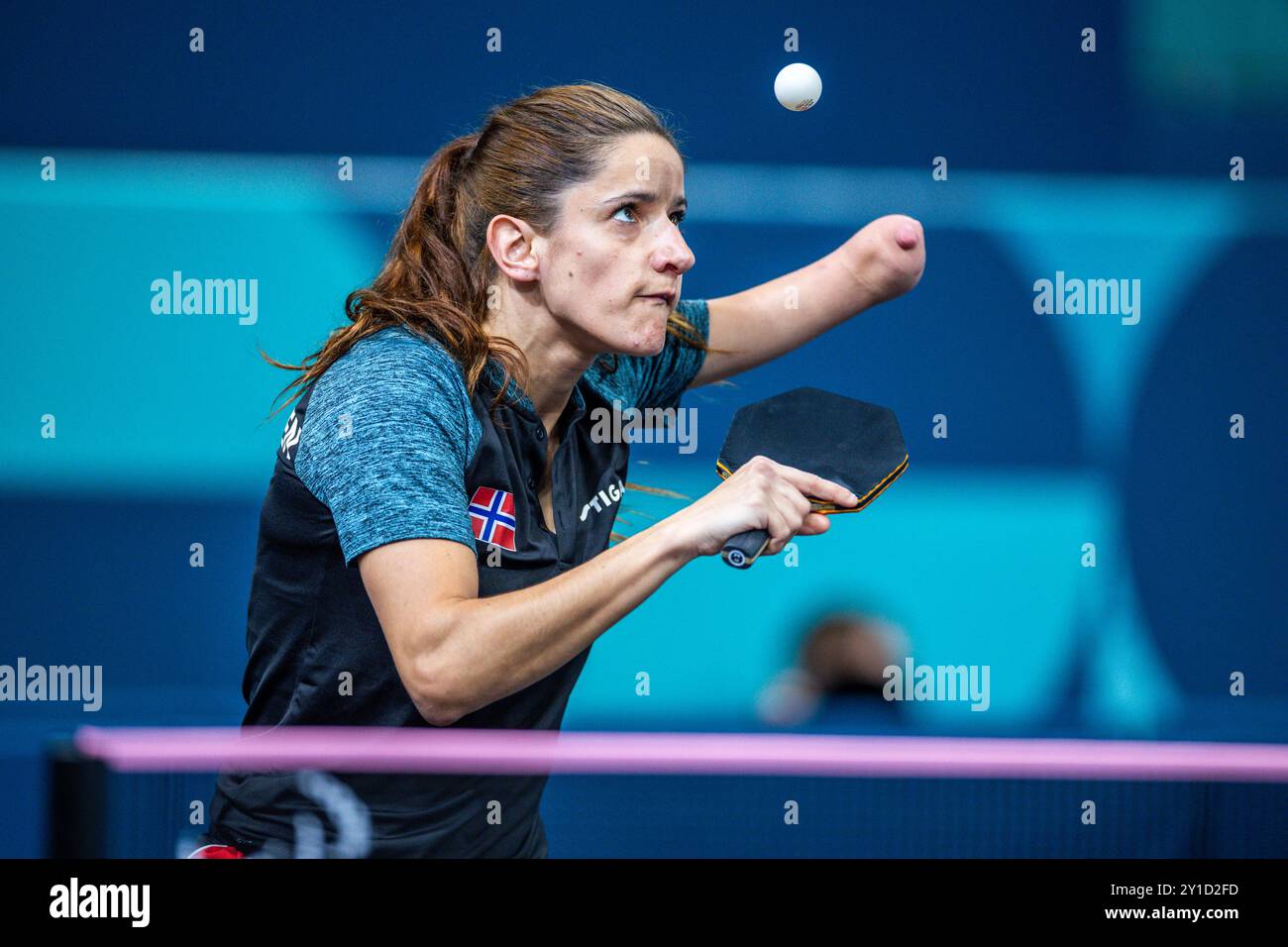 Paris, France. 06th Sep, 2024. Paralympics, Paris 2024, table tennis ...