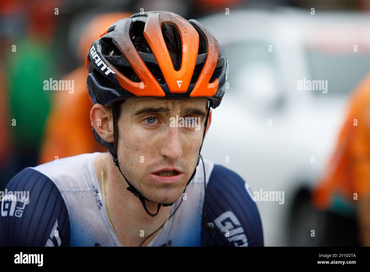 Santander, Spain - September 4, 2024: portrait of EDWARD DUNBAR, JAYCO ...