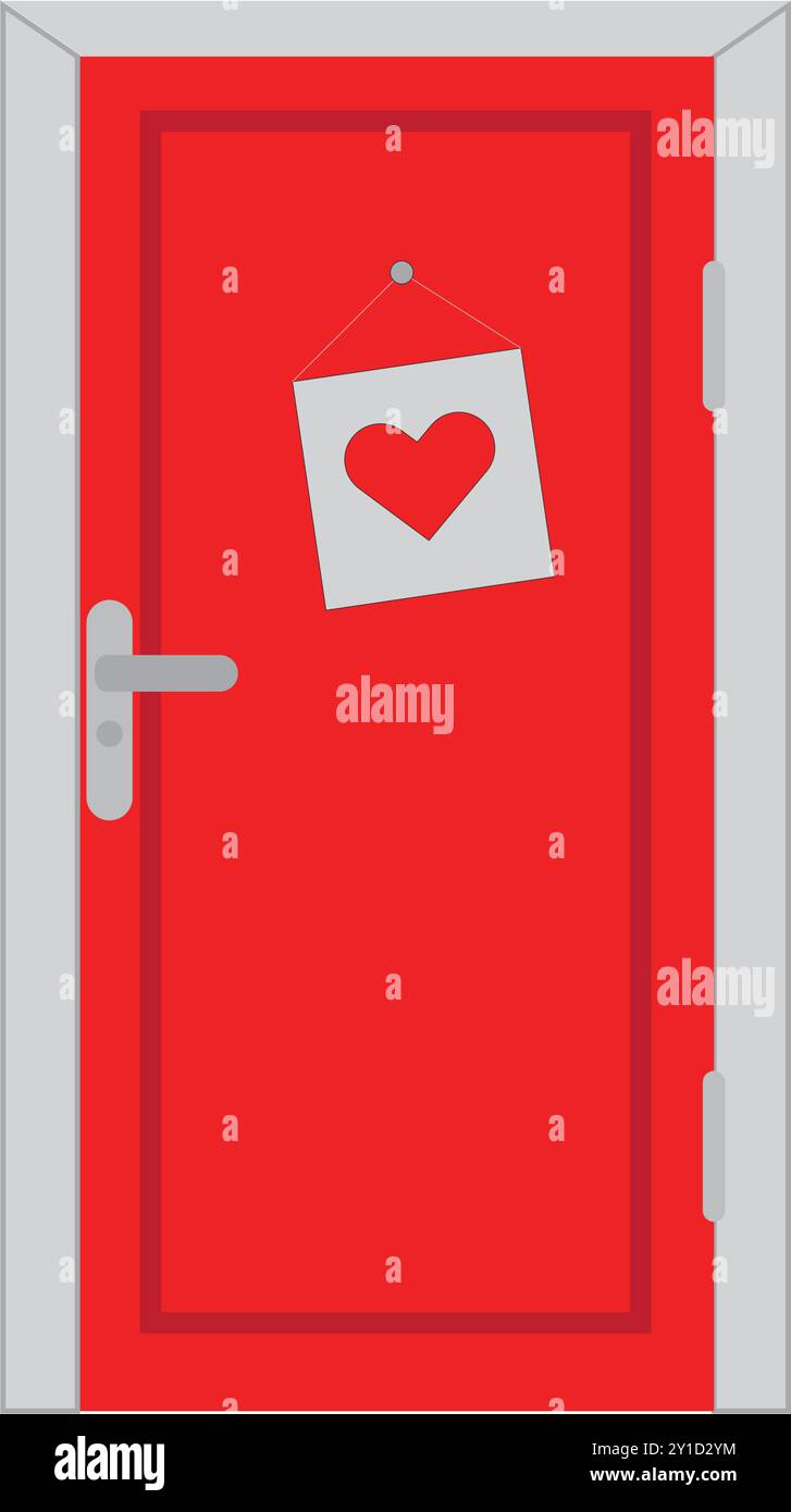Door vector. heart vector free space for text. wallpaper. background ...