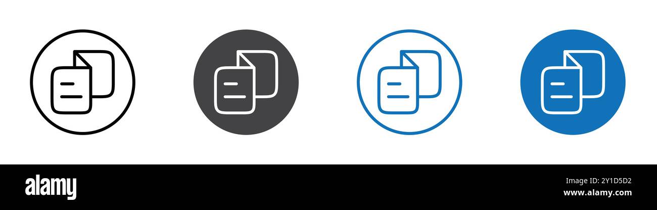 Catalogue icon Logo sign in thin line outline set and group collection ...