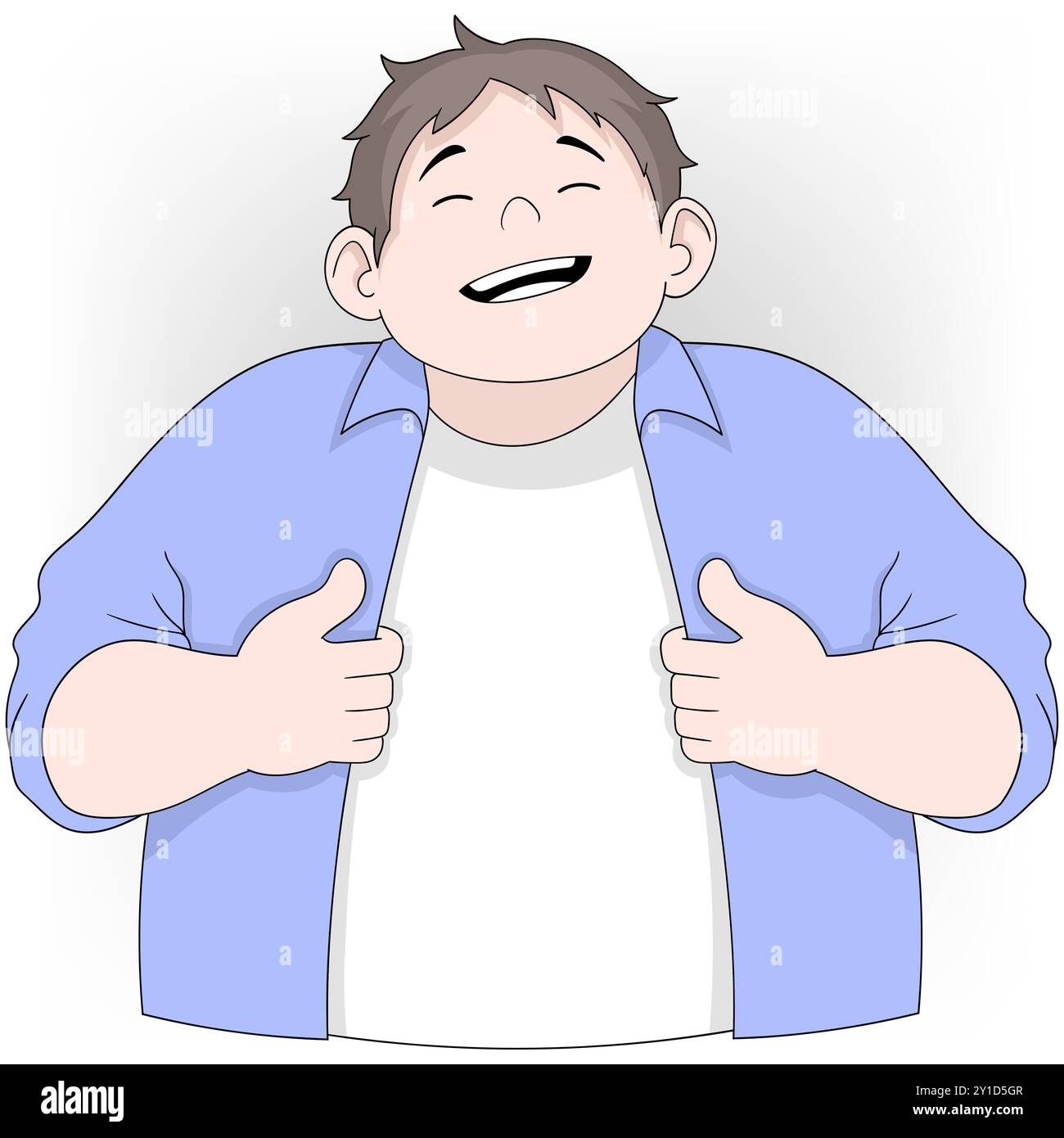 cartoon doodle illustration about love yourself as you are, share your ...