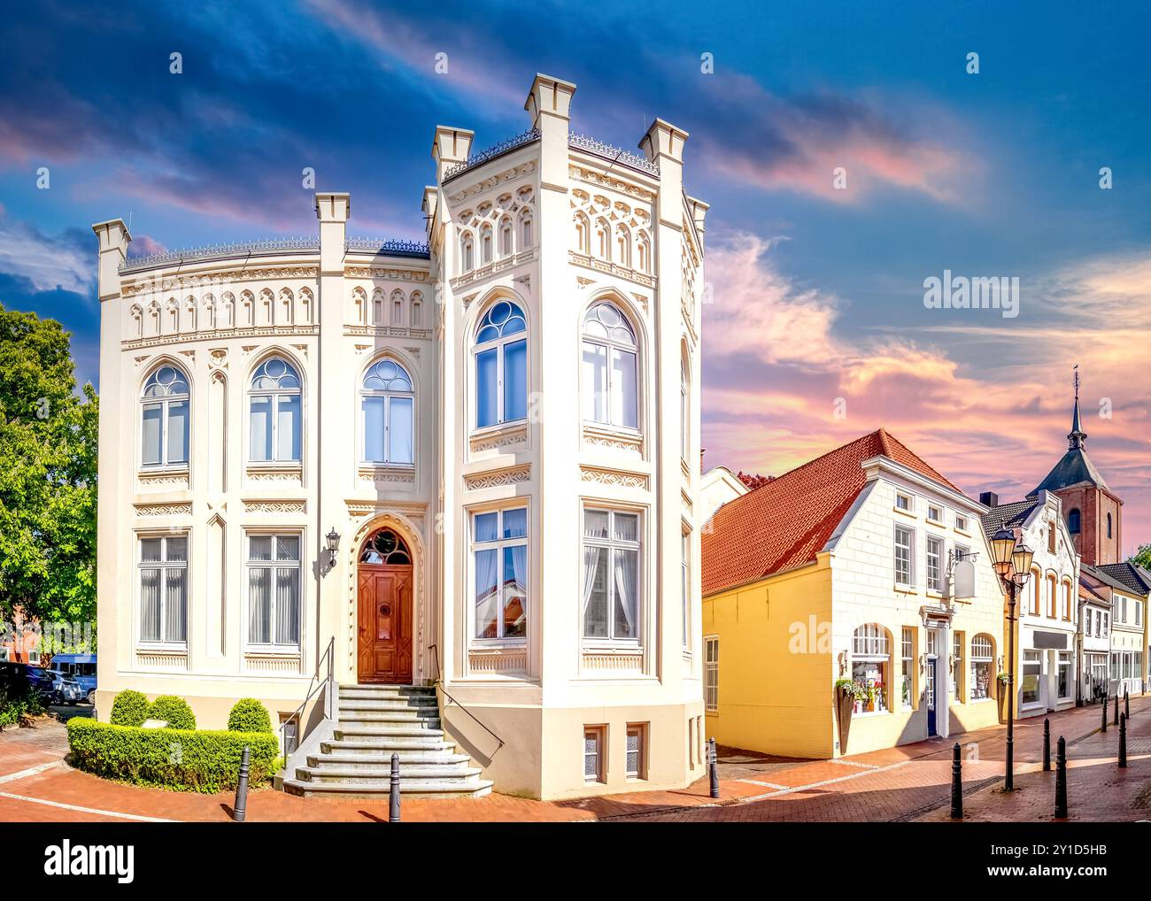 Old city of Weener, Germany Stock Photo - Alamy