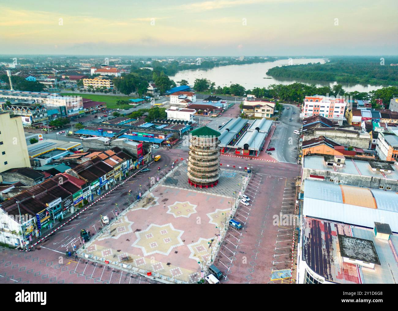 Leaning tower of teluk intan hi-res stock photography and images - Alamy