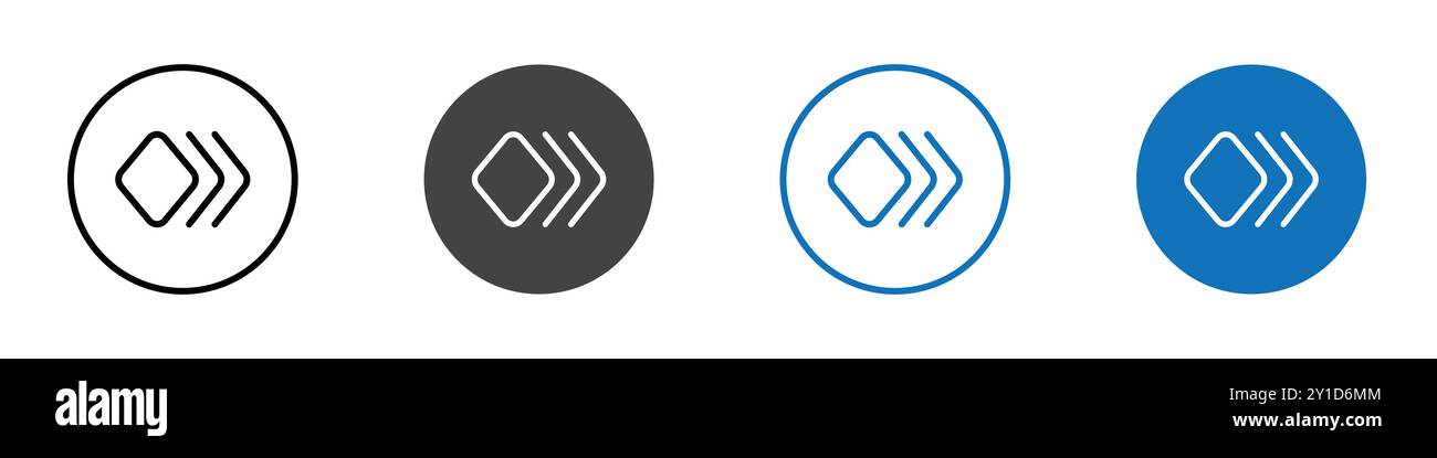 Keyframes icon Logo sign in thin line outline set and group collection ...